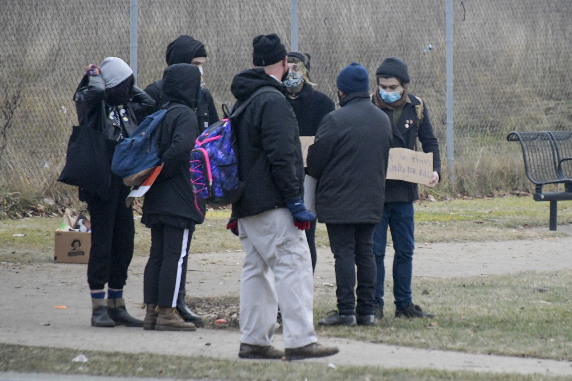 City of Grand Rapids enforces no camping rule. Removes a homeless ...